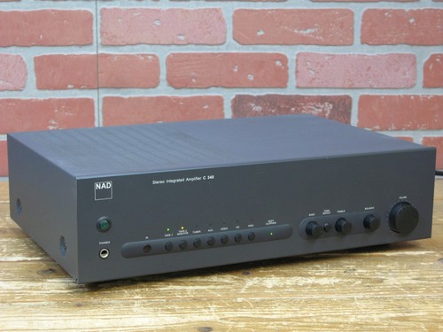 NAD C340 - 2 Channel x 50 Watt Stereo Integrated Amplifier | eBay