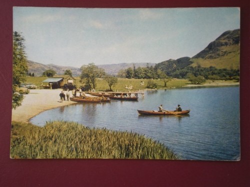 POSTCARD CUMBRIA GLENRIDDING ULLSWATER - ST PATRICK BOAT LANDING | eBay