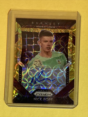 2020-21 Panini Prizm Premier League - Signatures Gold Prizm #S-NP Nick ...