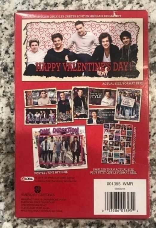 One Direction Valentines | eBay