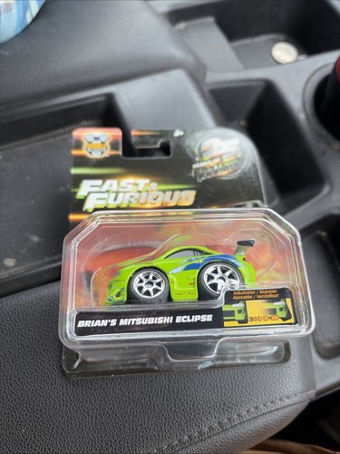 NEW Jada Fast & Furious 25 Years Small Blocks 1:43 Brian's Mitsubishi ...