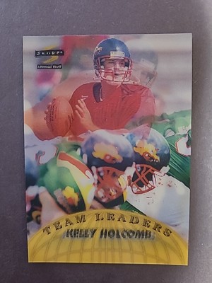 1996 Score WLAF Team Leaders - KELLY HOLCOMB #2 RC? Barcelona Dragons ...