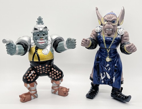 1993 Vintage Mighty Morphin Power Rangers Squatt & Finster Figure Loose ...