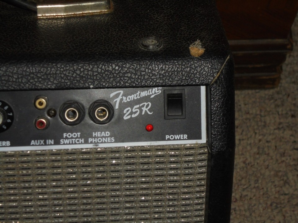 FENDER FRONTMAN 25R PR 498 75W Electric Guitar Amp Amplifier | eBay