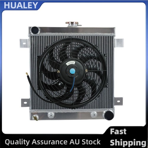 3Row Aluminum Radiator+Fan For 1962 Chrysler Valiant S Series 318 V8 3. ...