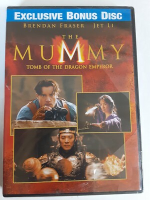 The Mummy Tomb of The Dragon Emperor Exclusive Bonus Disc DVD Sealed ...