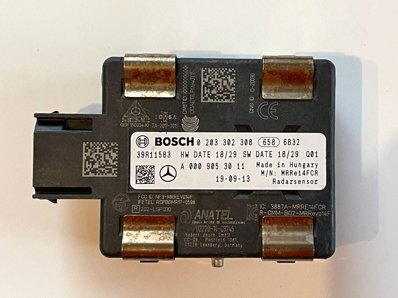 20-23 OEM Mercedes CLA C118 Front Distance Sensor Radar Module ...