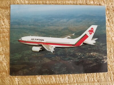 TAP AIR PORTUGAL AIRBUS A310-304.VTG AIRCRAFT POSTCARD*P44 | eBay
