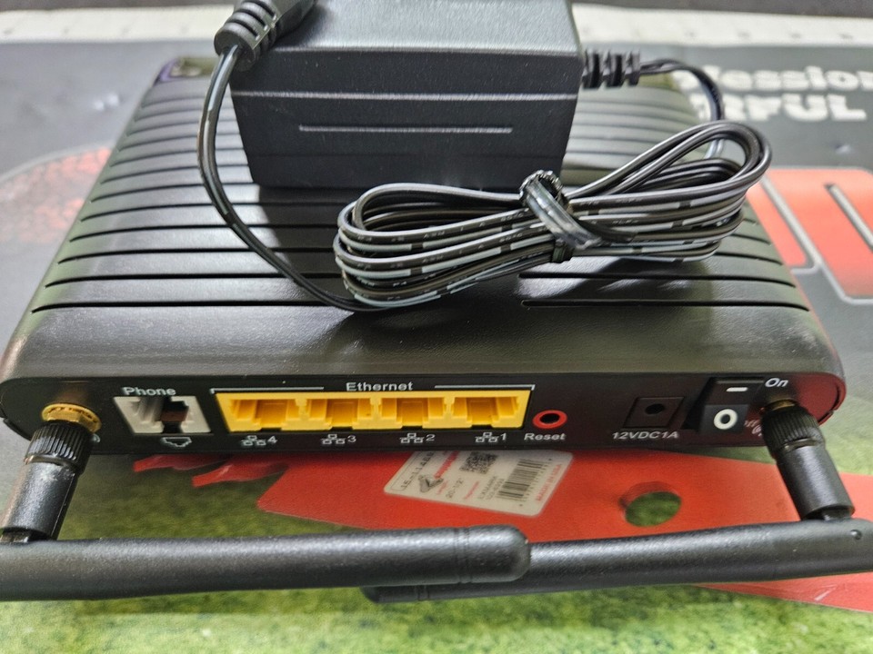 Actiontec GT784WNV 300 Mbps 4-Port Wireless N Router TDS 789286808219| eBay