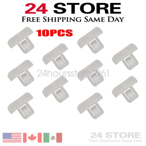 10-PC White Nylon Retainer Clips For Cadillac XT4 XT5 XT6 2017-2022 ...