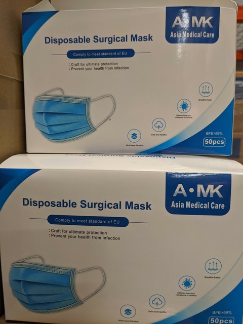 EQUATE Earloop Disposable Facemask - 20 Count for sale online | eBay