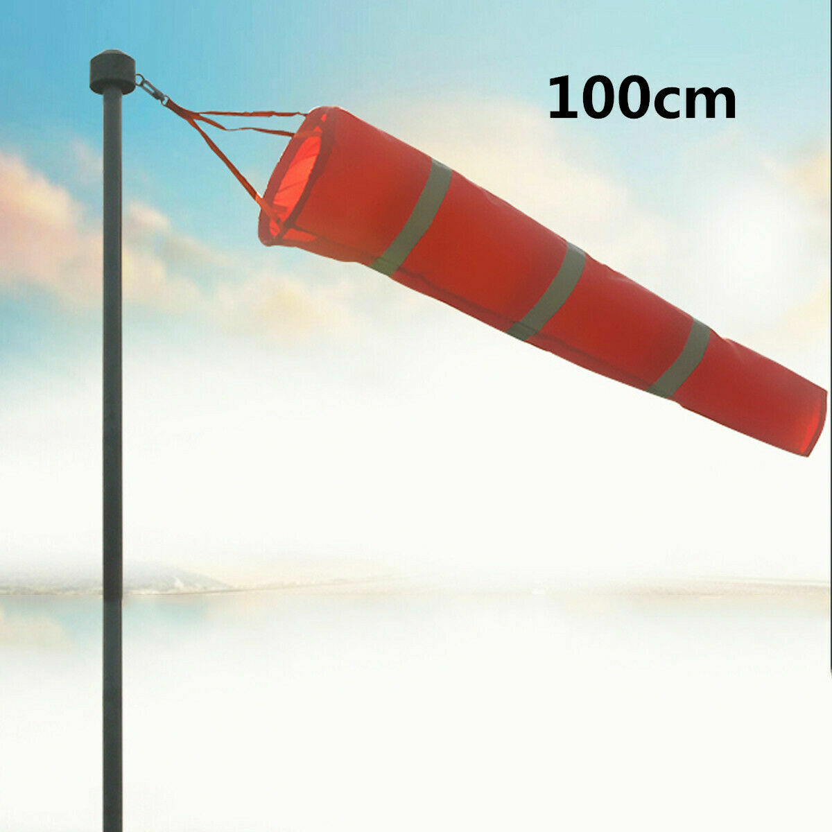 100cm Airport Aviation Windsock Rip-stop Outdoor Wind Measurement Bag ...