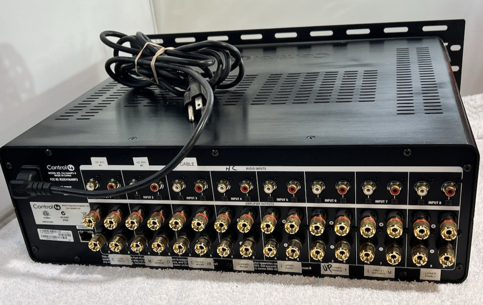 Control 4 Amp C4-16Amp3-B 16 Channel Multi Room not working Parts or ...