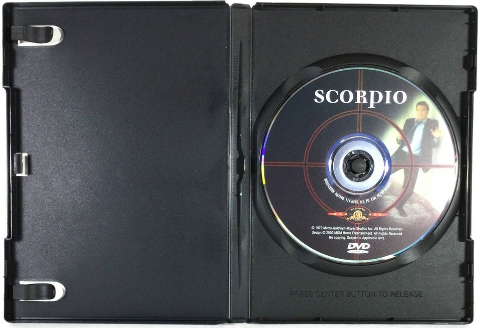Scorpio (DVD, 1972, Widescreen) Burt Lancaster Paul Scofield ...