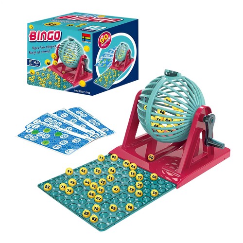 Bingo Lottery Machine Draw Machine Game Set with 90 Numbers & 48 Cards ...