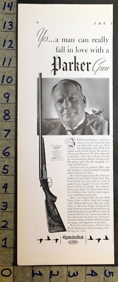1935 REMINGTON ARMS HUNTING PARKER A1 RIFLE GUN DUPONT SHOOT SPORT MEN ...