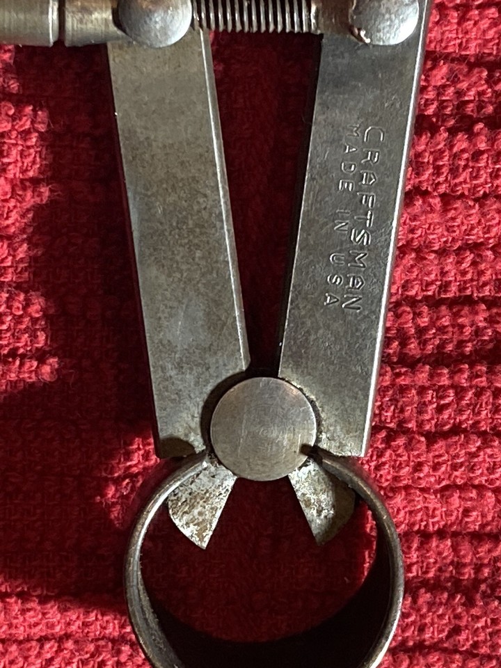 Craftsman Inside Calipers 7” VGC, straight good tips open to 6 -3/4” | eBay