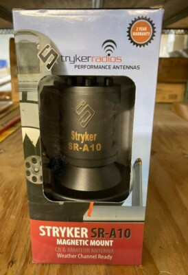 Stryker SR-A10MM Magnetic Mount CB & 10-Meter Radio Antenna Brand New ...