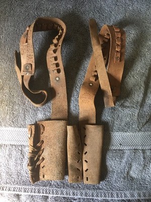 Vintage Mattel Fanner Shootin Shell Toy Gun Leather Holster c.1958 ...