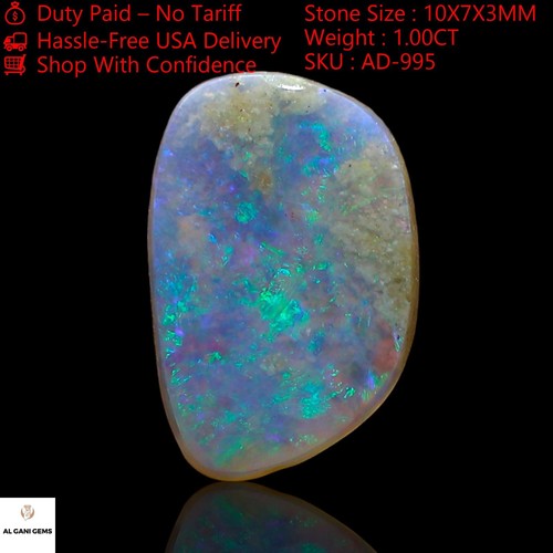 1.00 Cts Fire Opal Astrology Gemstone Jewelry Making Cabochon Natural ...