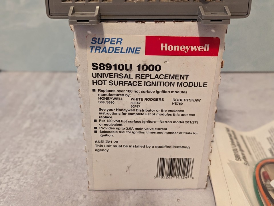 Honeywell S8910U 1000 Universal Hot Surface Ignition Control Module ...
