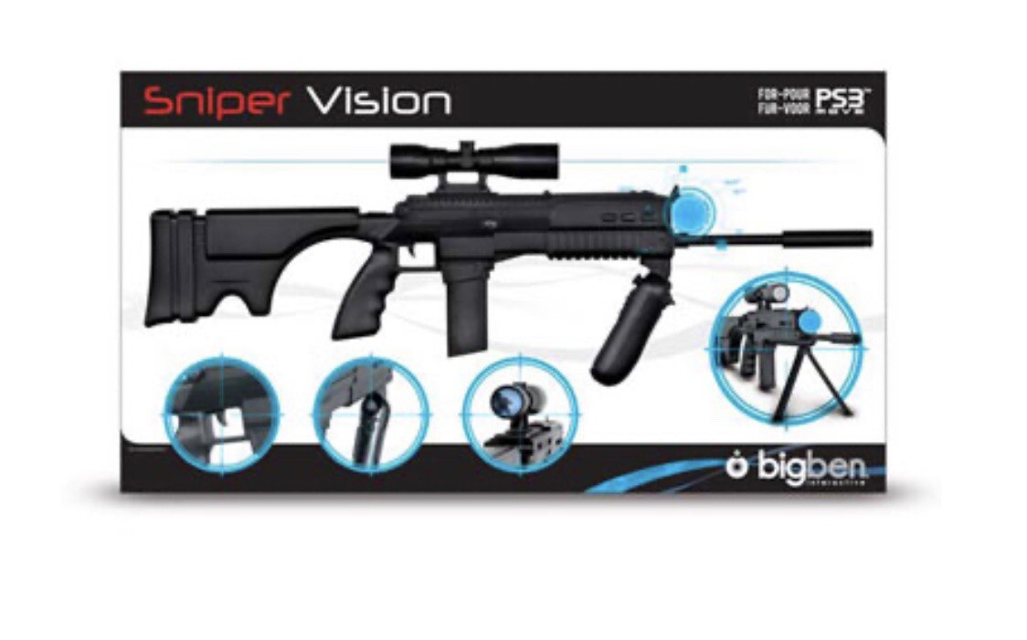 😍 fusil sniper gun neuf playstation 3 4 5 vr move mouvement ps3 ps4 ps5 ...