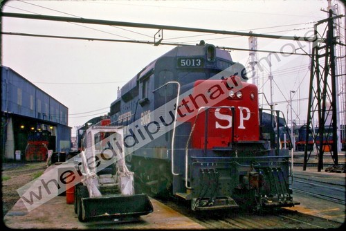 Original Slide Southern Pacific SP 5013 EMD GP30 San Antonio TEX 9-23 ...
