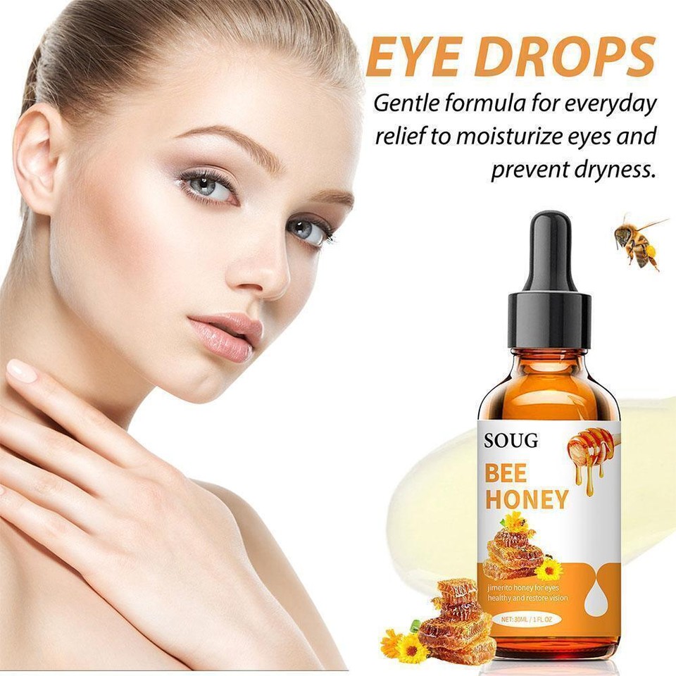 Bee Honey Eye Drops 30ml Clear Vision Eye Drops For Eyes Strain Q8E6 ...