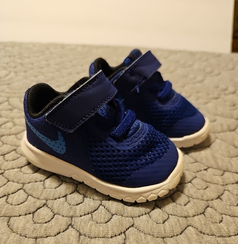 Baby Nike Flex Experience AN5 Two-Tone Blue Size US 3C Infant-Toddler ...