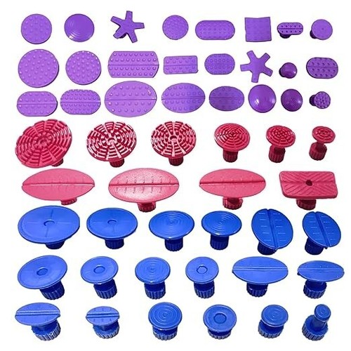 52pcs Glue Pulling Tabs Kit,Paintless Dent Removal Kit,Dent Puller Glue ...