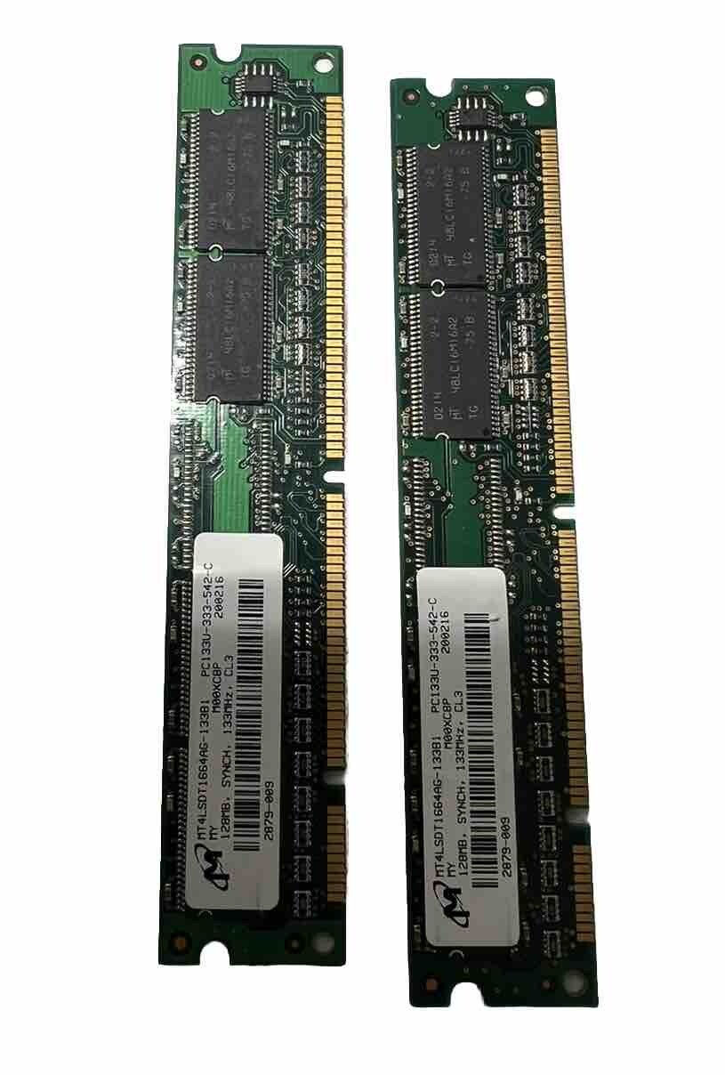 Micron PC-133 128 MB DIMM 133 MHz SDRAM Memory (MT8LSDT1664AG-133B1) | eBay