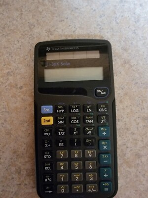 Texas Instrument Ti-36x Solar | eBay