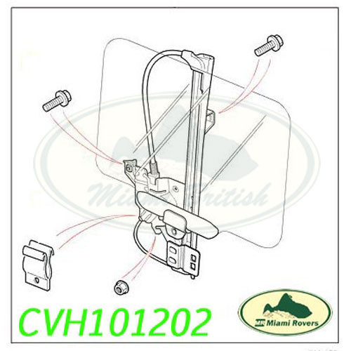 LAND ROVER REAR WINDOW REGULATOR RH FREELANDER CVH101202 ALLMAKES4x4 | eBay