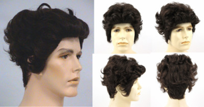 LOGAN WIG ADULT MENS SUPERHERO WOLF WOLVERINE X-MEN COSTUME MALE WIG ...