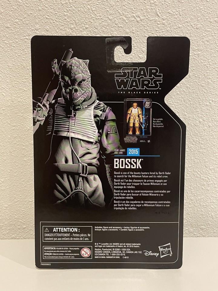 Hasbro Star Wars The Black Series Archive Bossk Action Figure ...