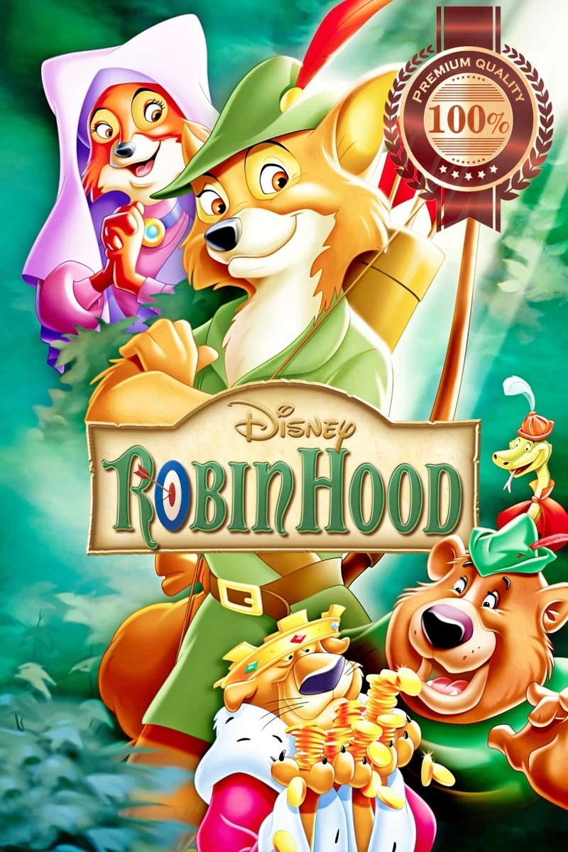 Robin Hood Art Disney