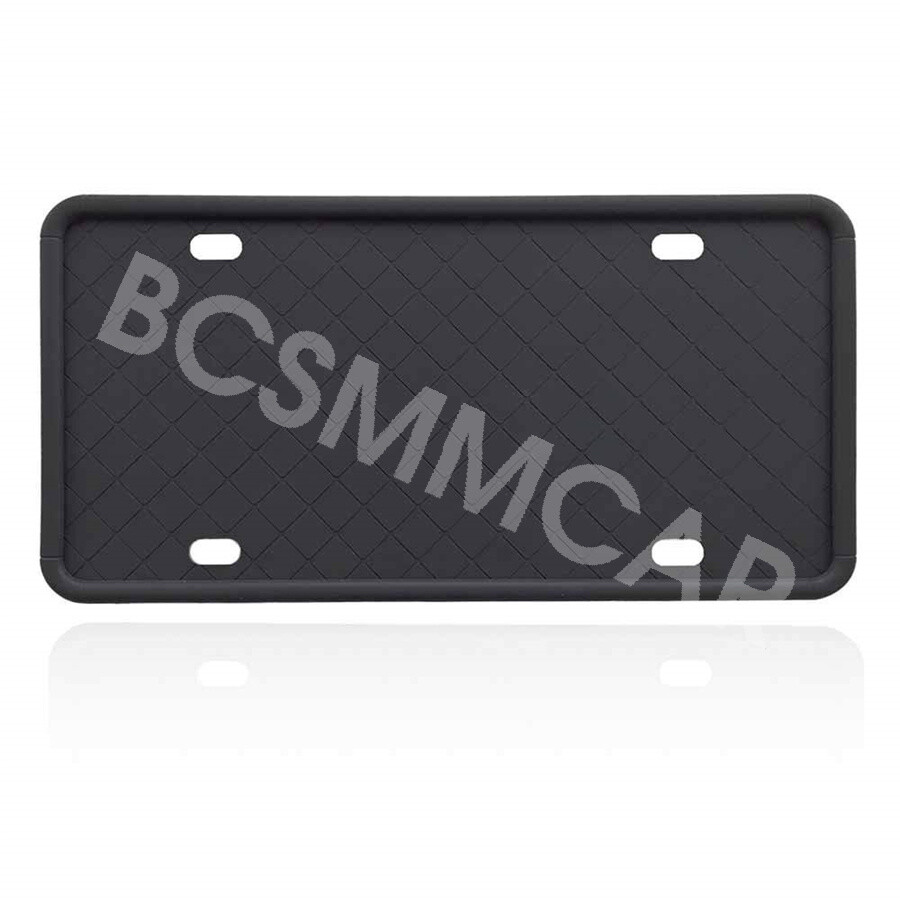 License Plate Frame Cover Car Front Rear USA License Plate Silicone ...