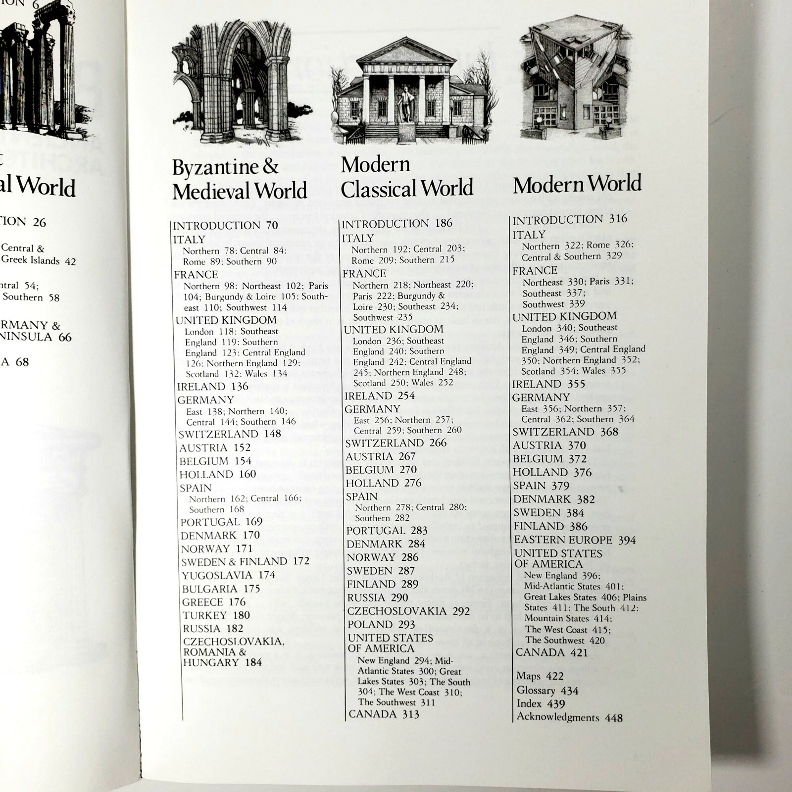 Book of Buildings Architecture of North America and Europe ...