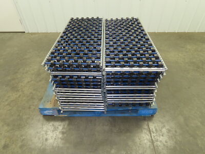 Unex Span Track 18"x 42" Plastic Skate Wheel Flow Rack Conveyor - 20 ...