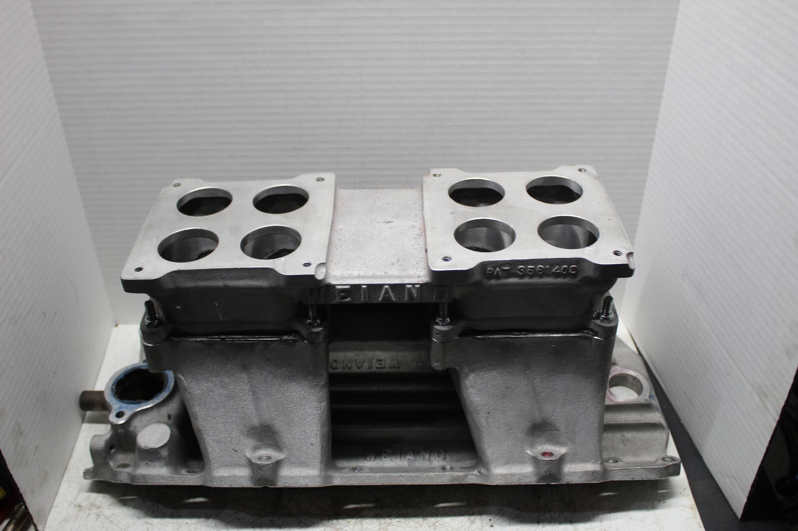 Weiand BBC tunnel ram Drag racing Gasser hot rod vintage performance ...