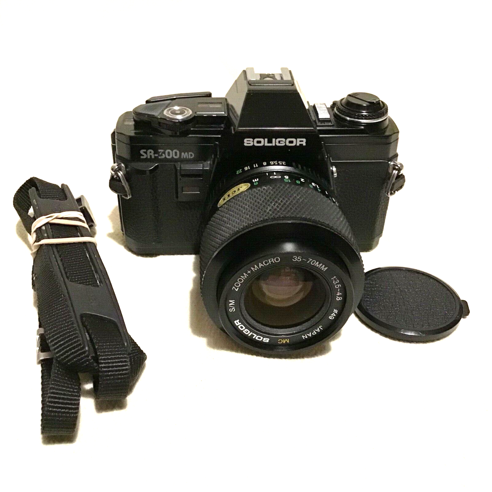 SOLIGOR SA-300 SLR WITH SOLIGOR 35-70 ZOOM AND STRAP(MINOLTA COPY) | eBay