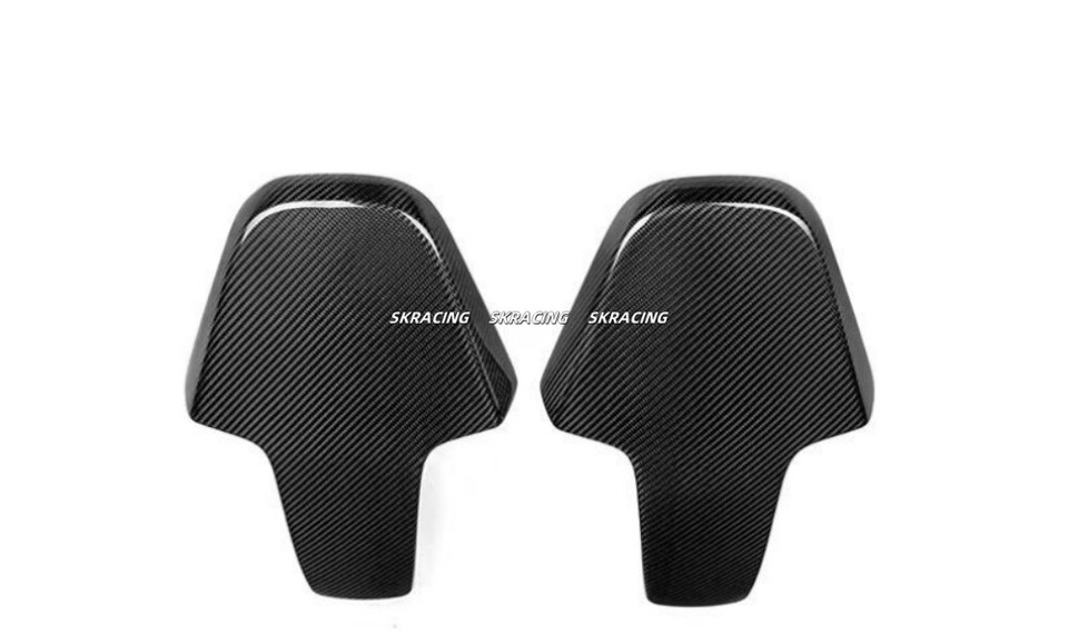 For 2020+ BMW F91 F92 F93 M8 Dry Carbon Fiber Seat Back Shell Cover ...