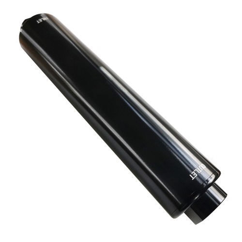 10AN Aluminum Universal High Volume Flow Inline Fuel Filter Black | eBay