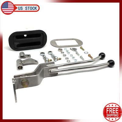 NP205GM8 Transfer Case Shifter For NP205 GM Stainless Twin-Stick ...