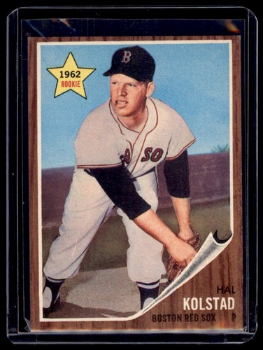 1962 Topps Hal Kolstad RC Boston Red Sox #276 2170 | eBay