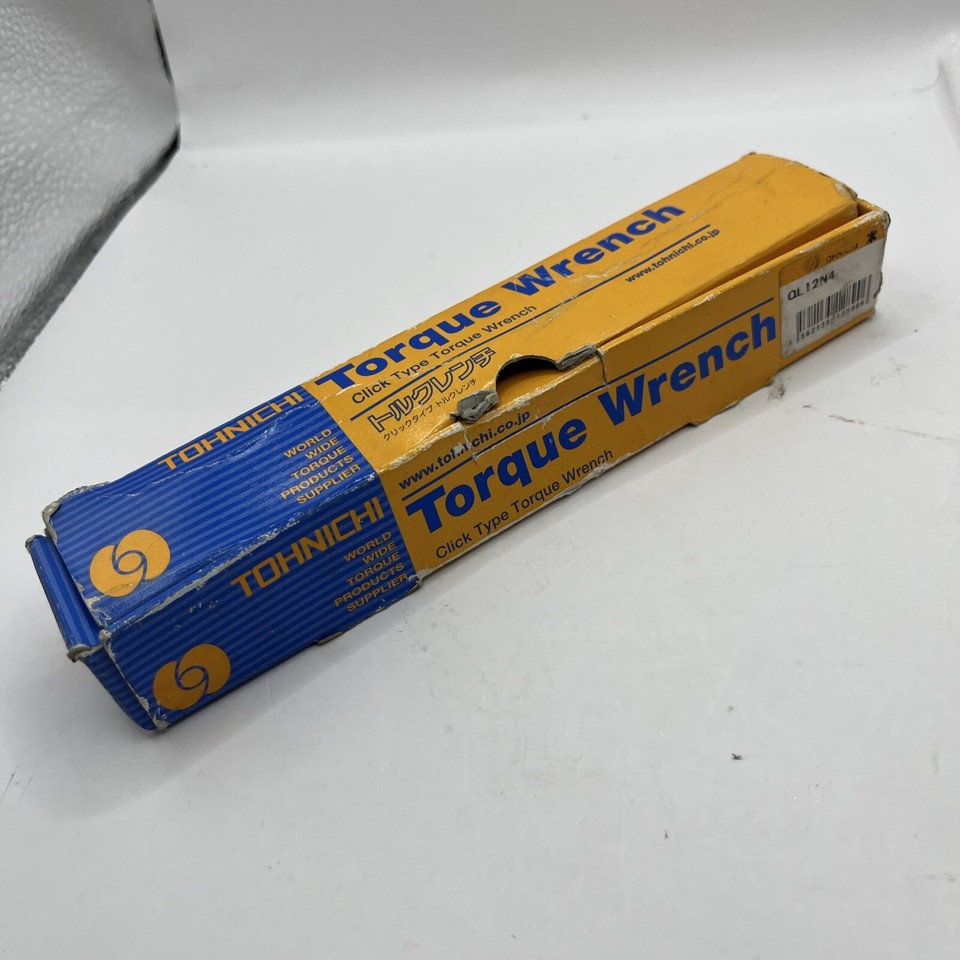 Tohnichi QL12N4 Adjustable Type Torque Wrench 0- 12Nm | eBay