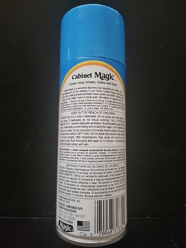 Vintage Original Cabinet Magic Cleaner 13oz Discontinued | eBay