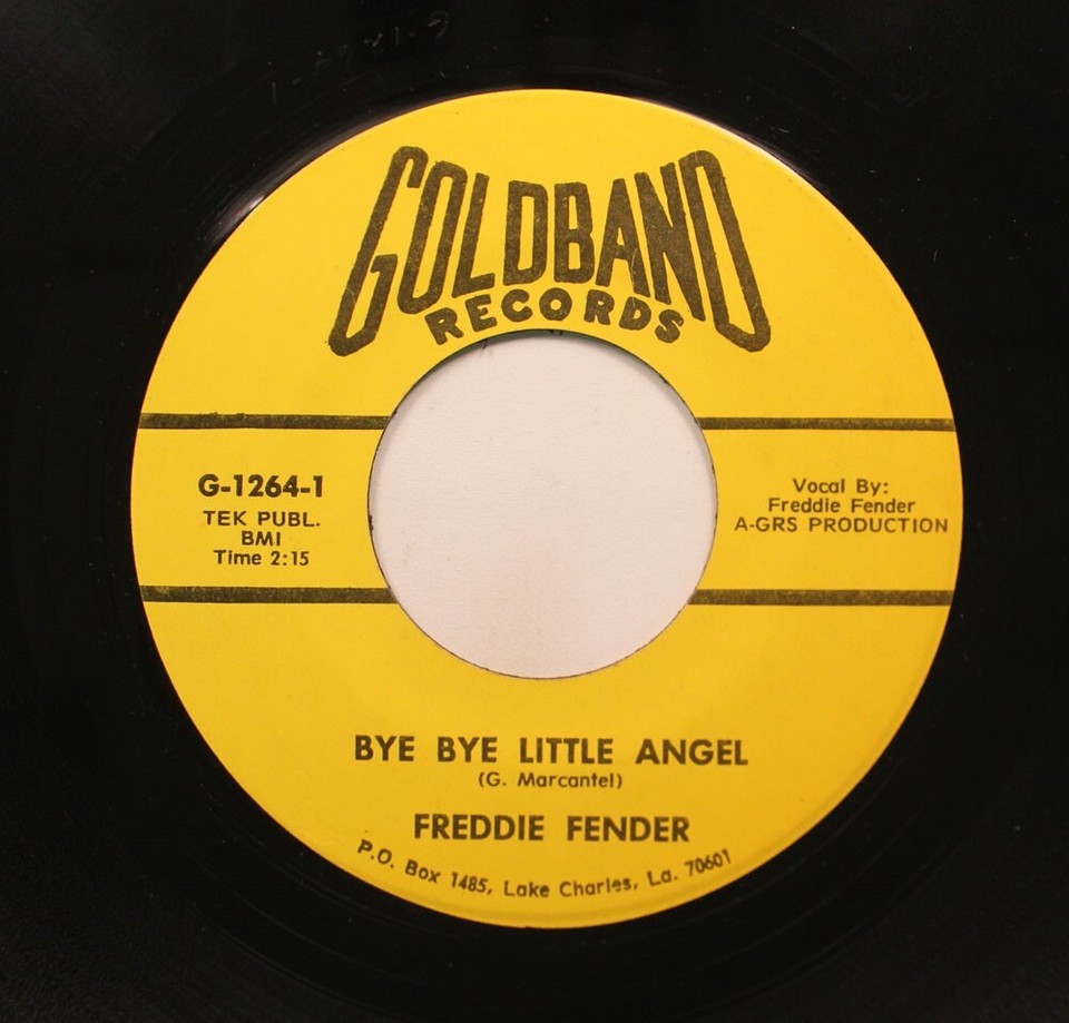 Doo Wop 45 Freddie Fender - Oh My Love / Bye Bye Little Angel On ...