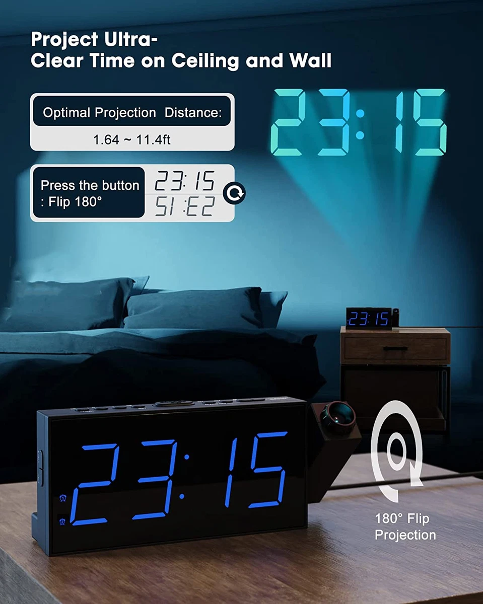 Led Ceiling Alarm Clock | Shelly Lighting