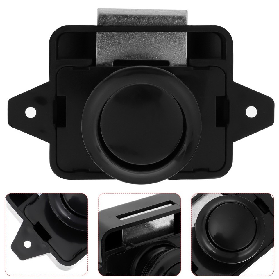 5 Pcs Push Button Catch Lock Cabinet Door Latch Camper Replacement ...